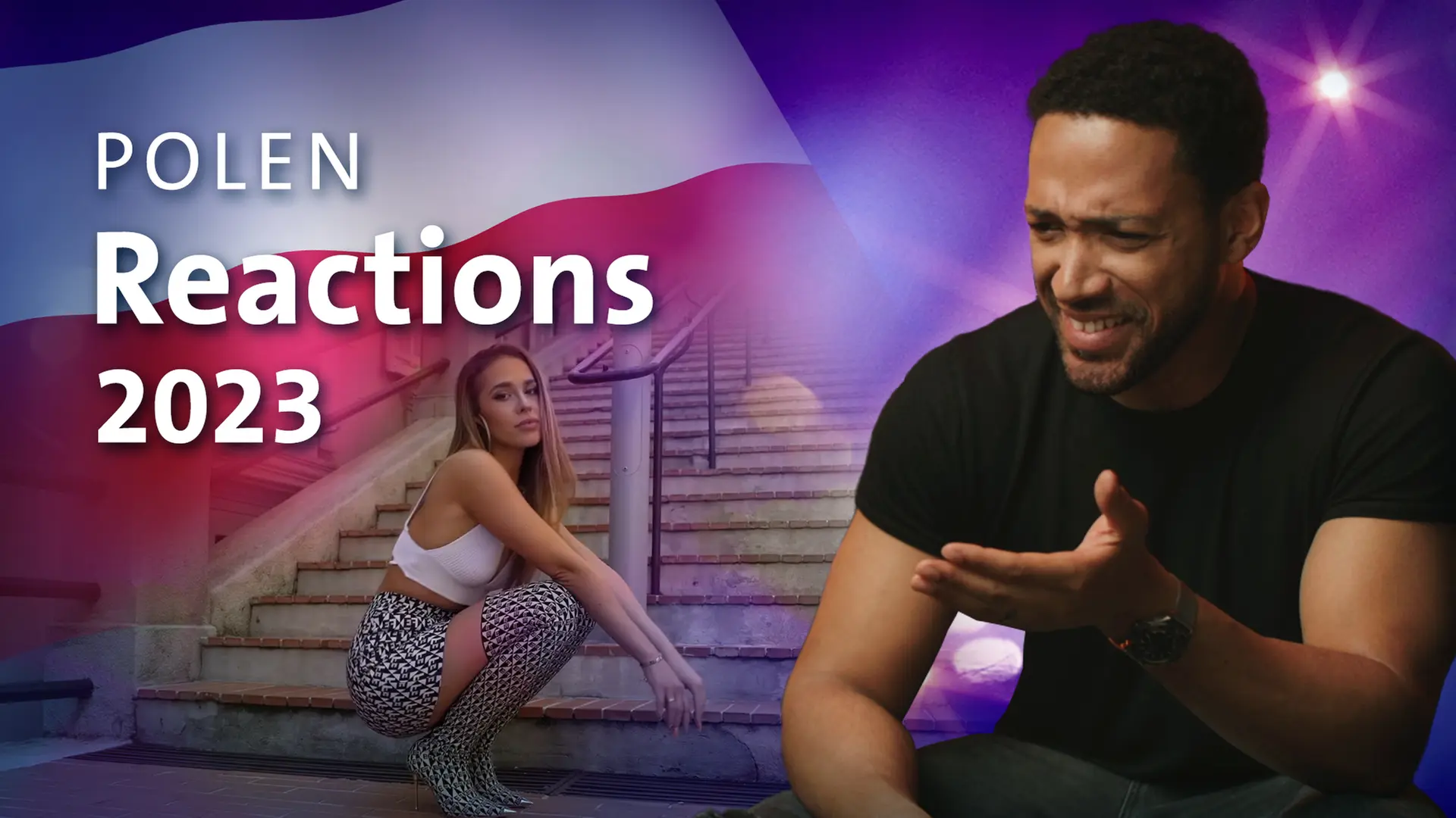 Polen: Blanka · "Solo" | ESC-Reactions 2023 | eurovision.de