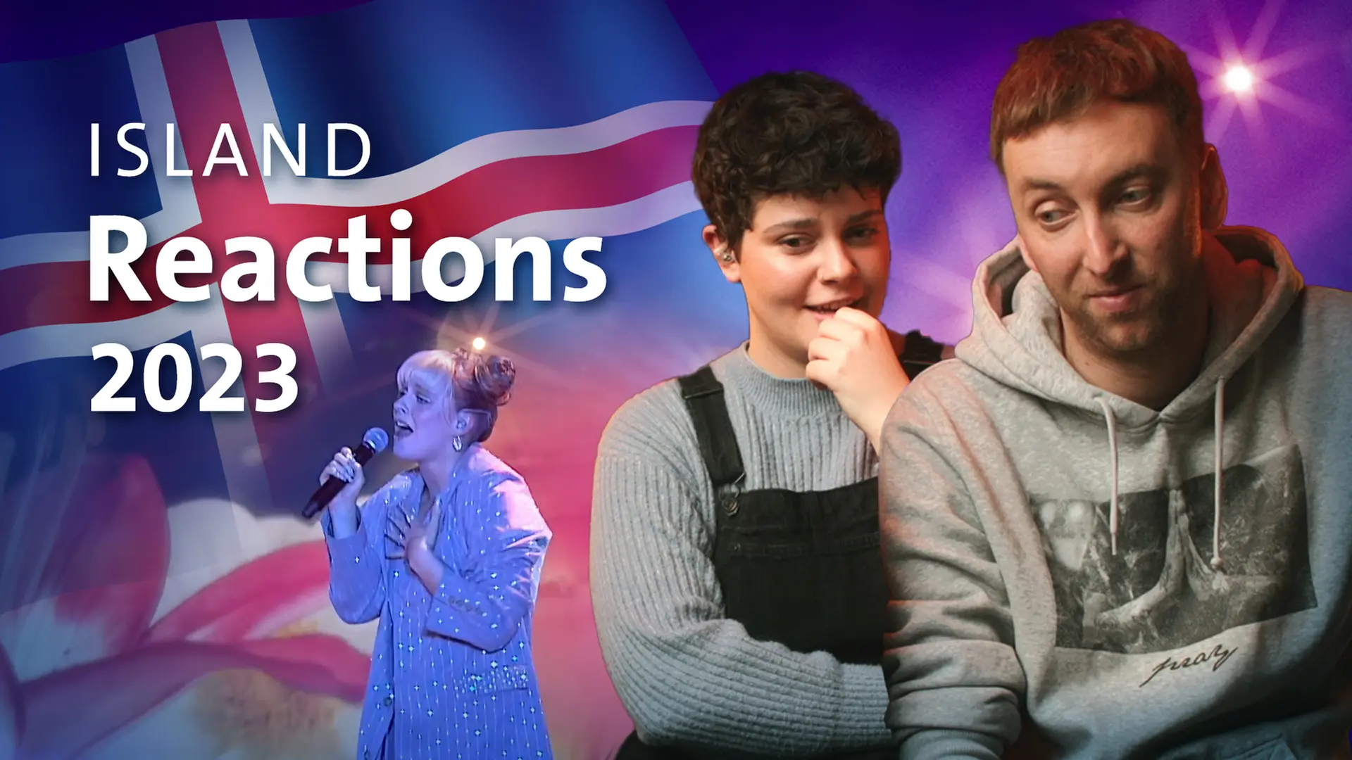 Island: Diljá · "Power" | ESC-Reactions 2023 | eurovision.de